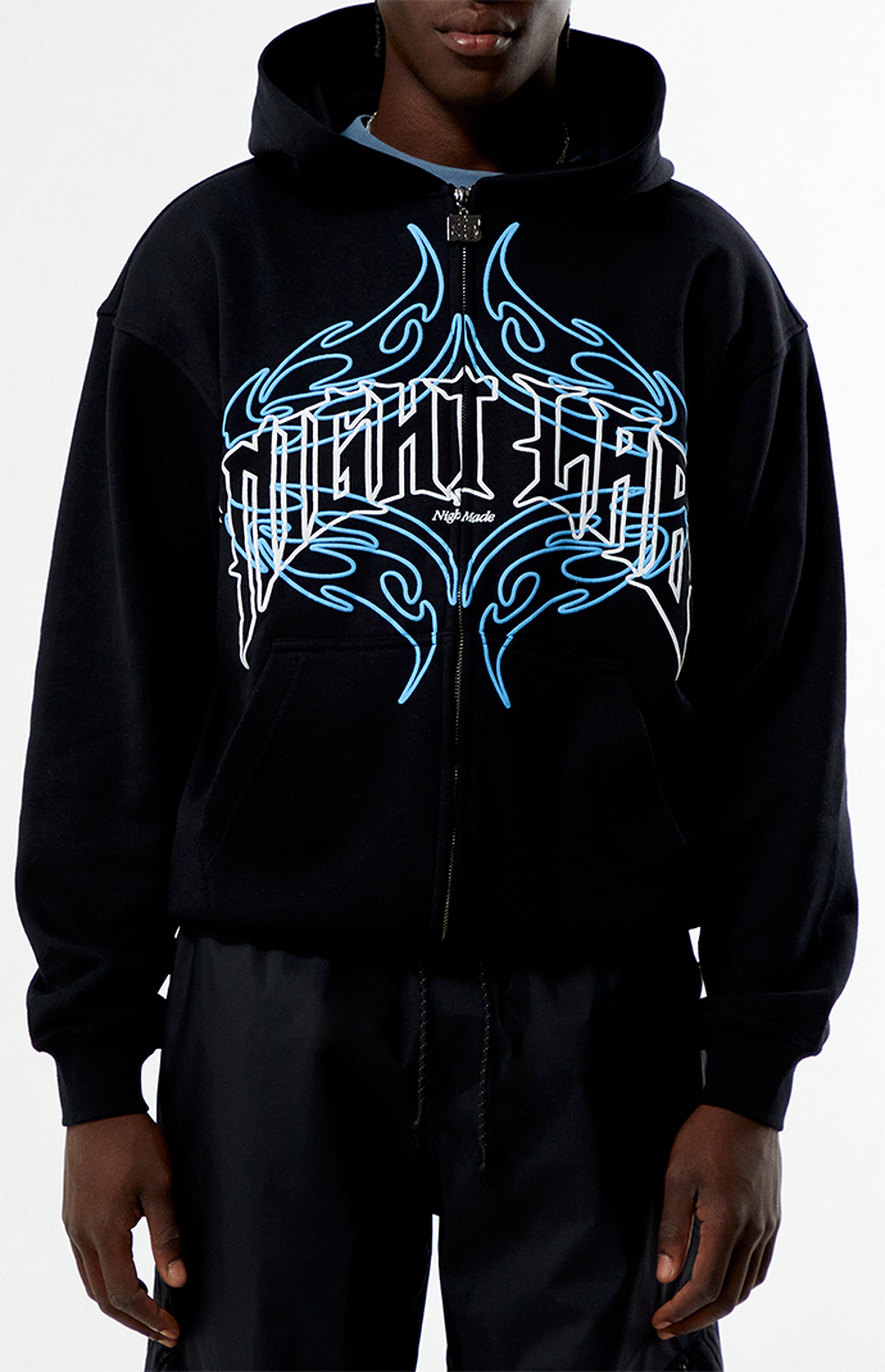 Nightlab Night Made Full Zip Hoodie | Pacsun
