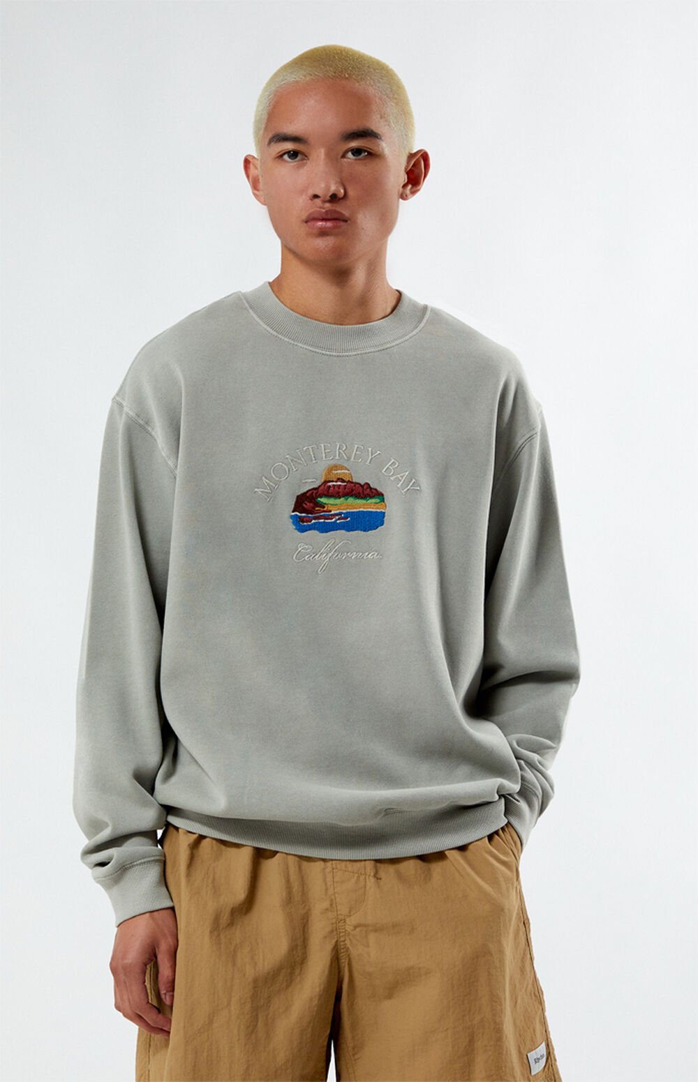 Pacsun Monterey Bay Crew Neck Sweatshirt | PacSun