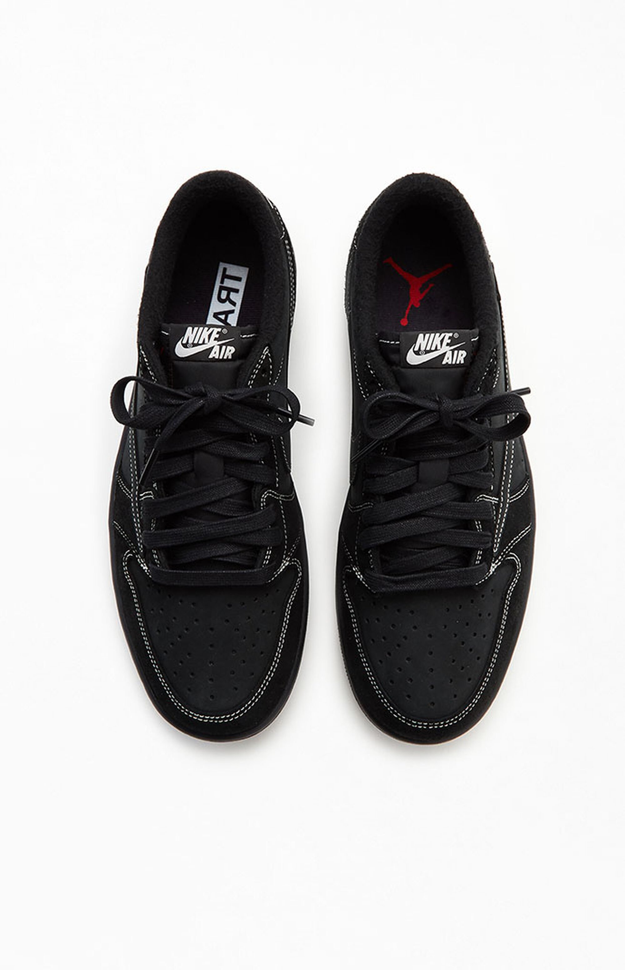 Air Jordan x Travis Scott 1 Low Black Phantom Shoes | PacSun