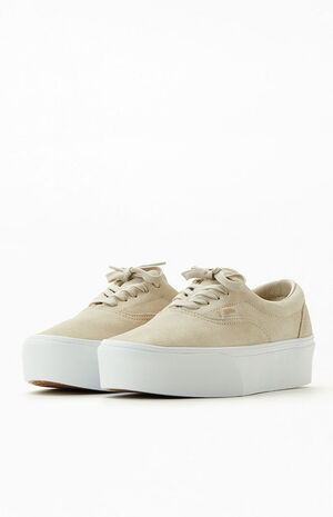 Vans Beige Era Stackform Sneakers | PacSun