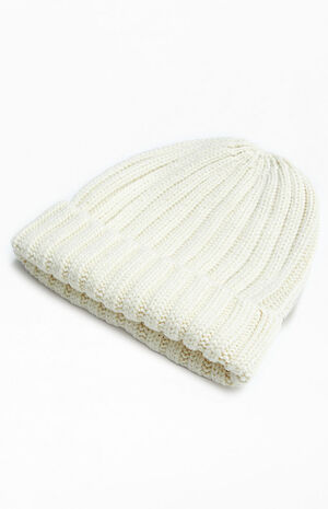 John Galt Cream Beanie | PacSun