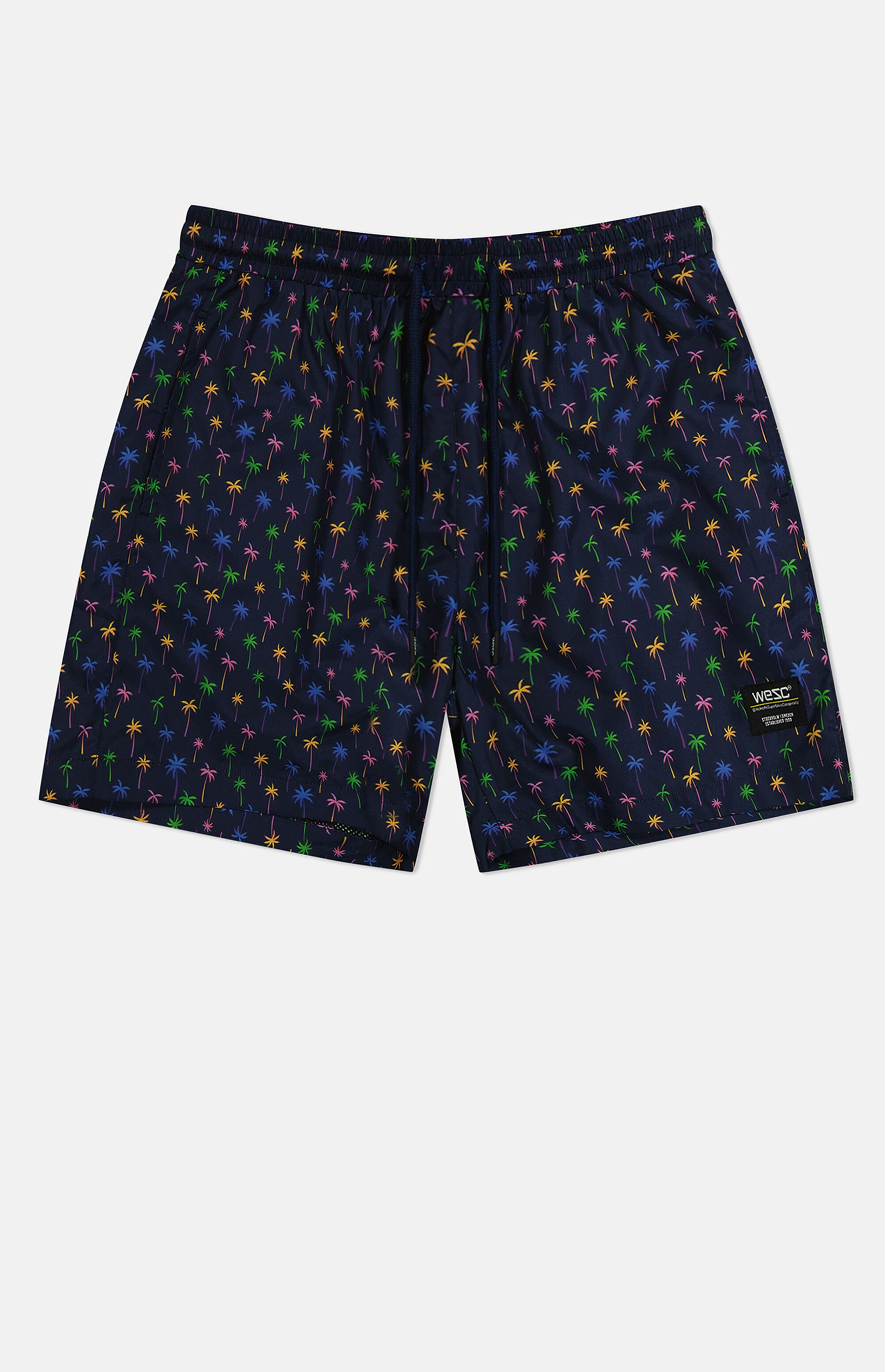 WeSC Zack Micro Palm AOP 5" Swim Trunks | PacSun