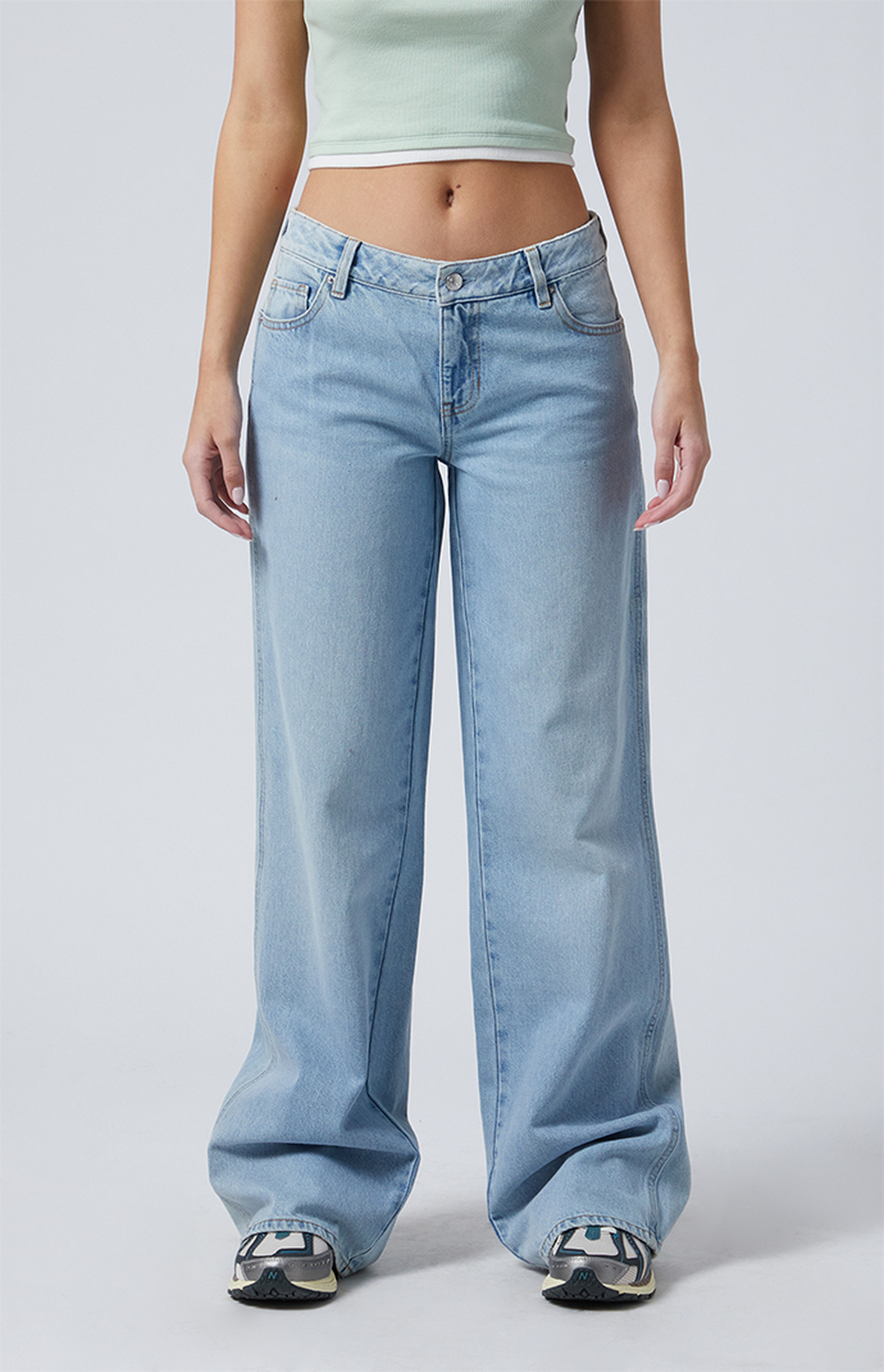 Pacsun Casey Low Rise Baggy Jeans Indigo | PacSun