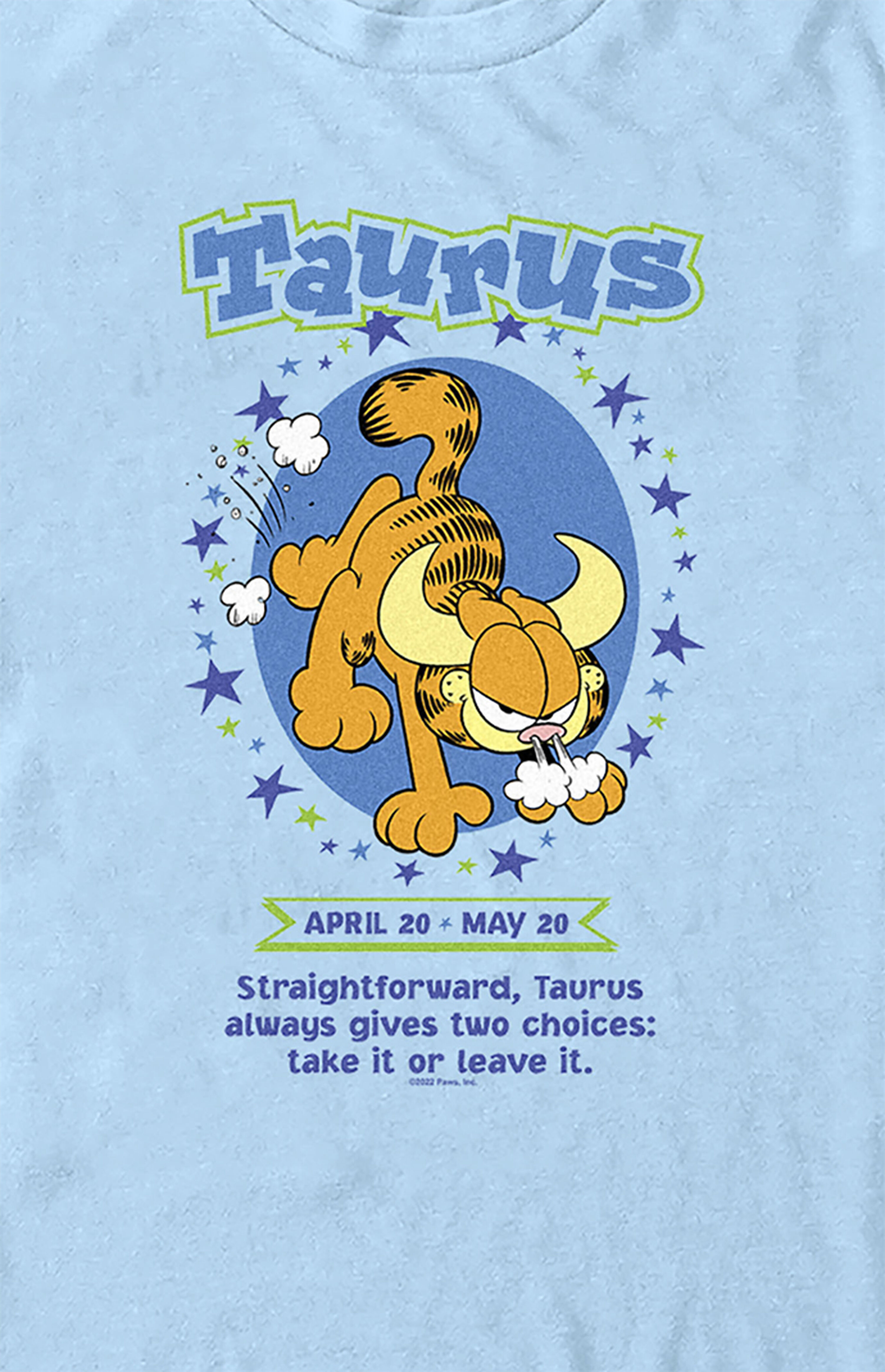 Taurus Garfield T-Shirt | Pacsun