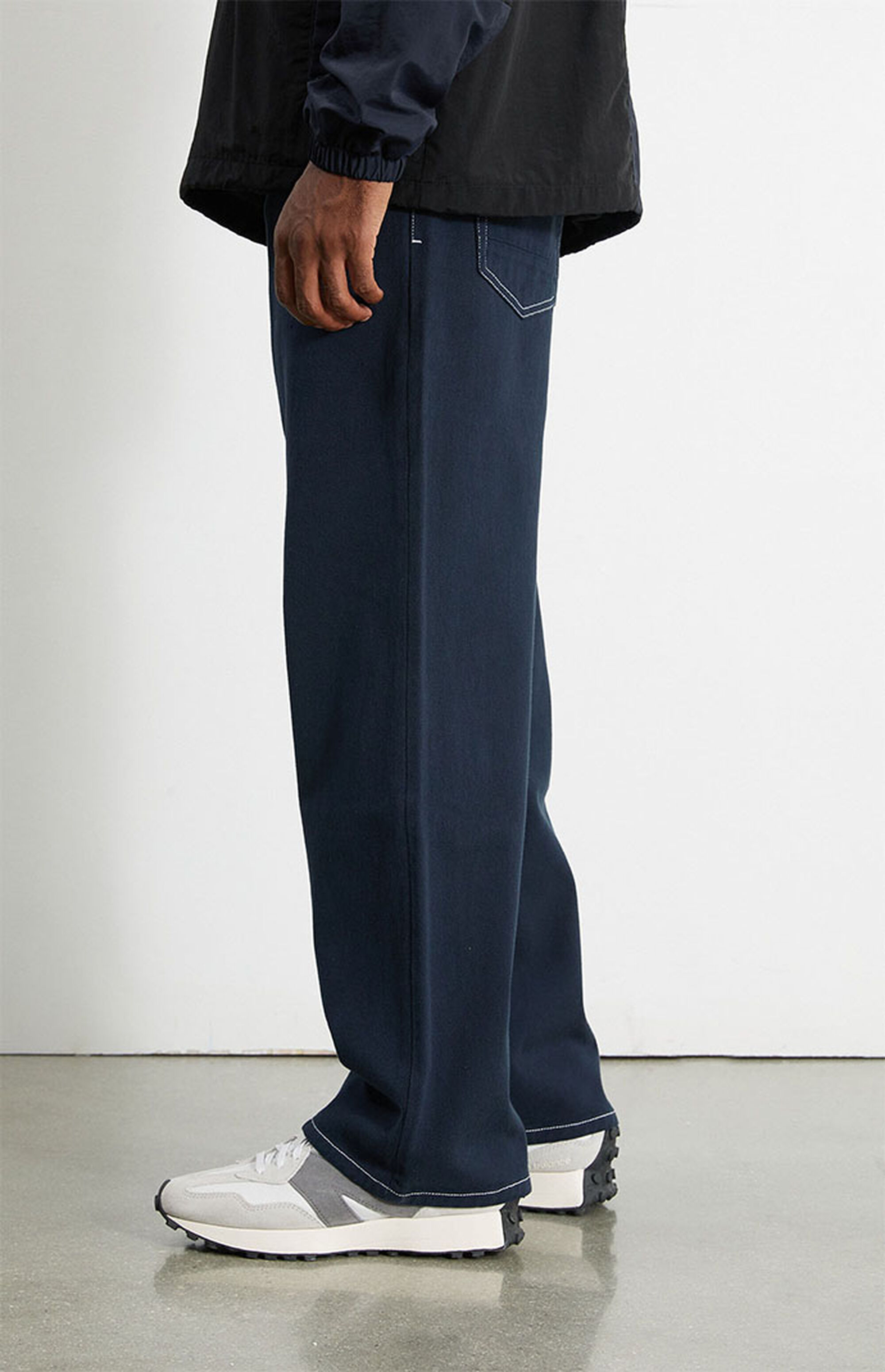 Pacsun Navy Baggy Jeans | PacSun