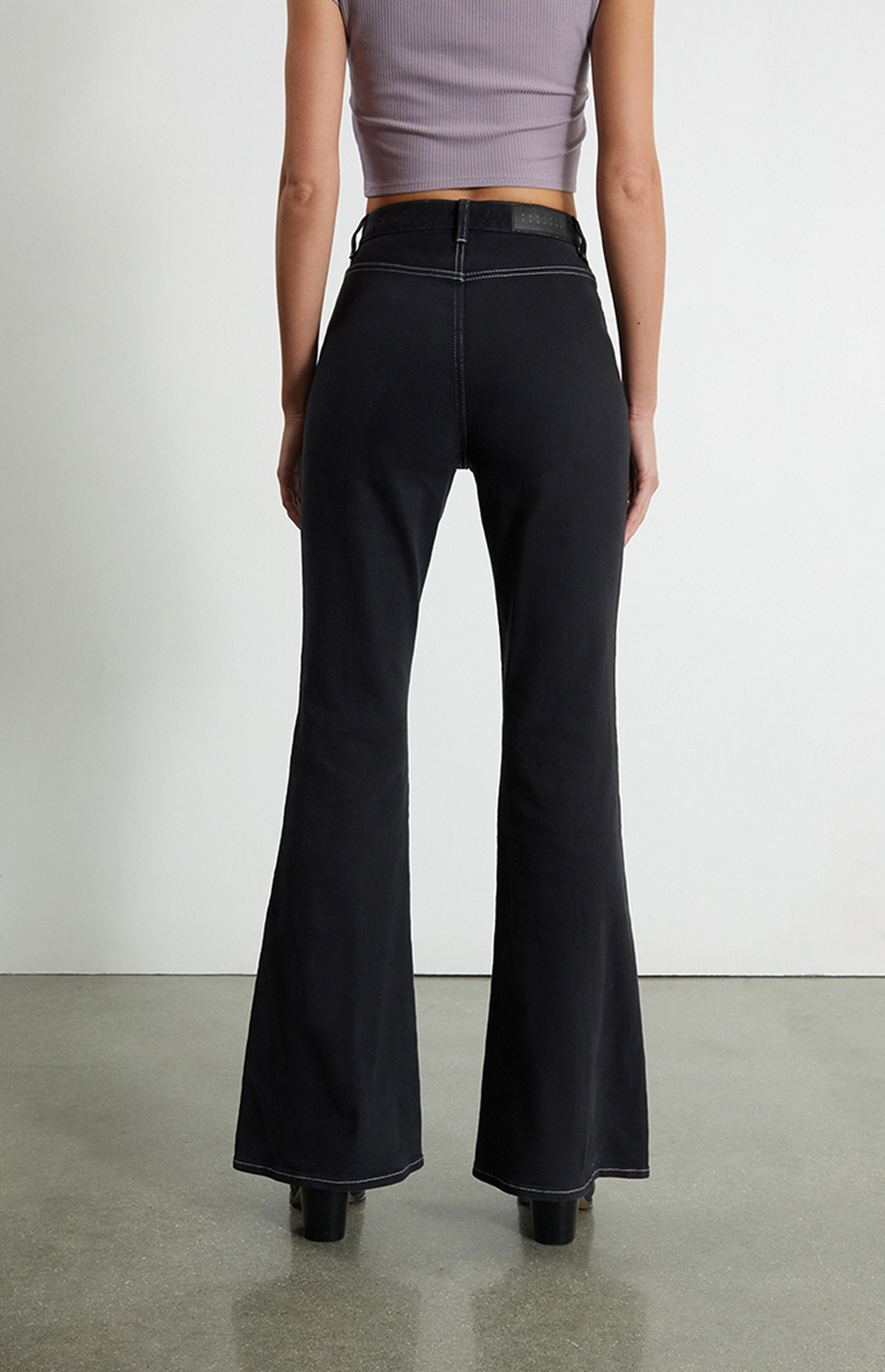 Pacsun Black High Waisted Flare Jeans | PacSun