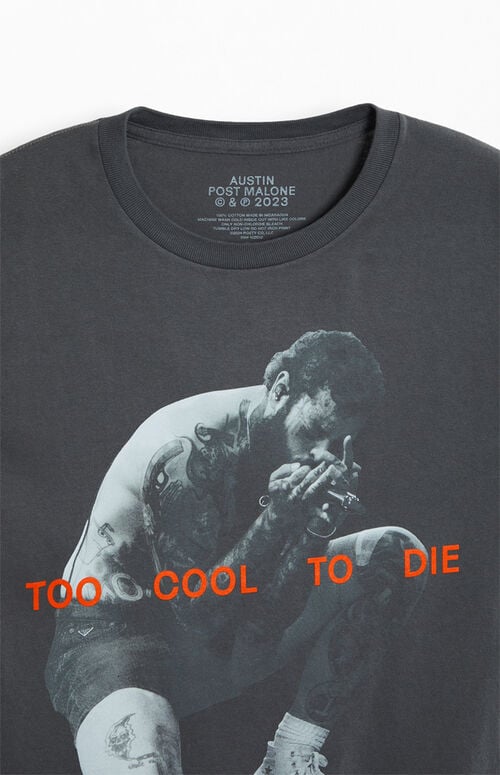 Post Malone Too Cool To Die T-Shirt | Pacsun