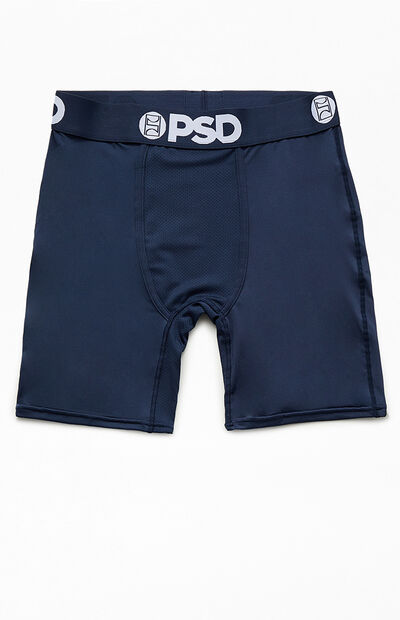 PSD Underwear Navy Athletic Solid Boxer Briefs | PacSun