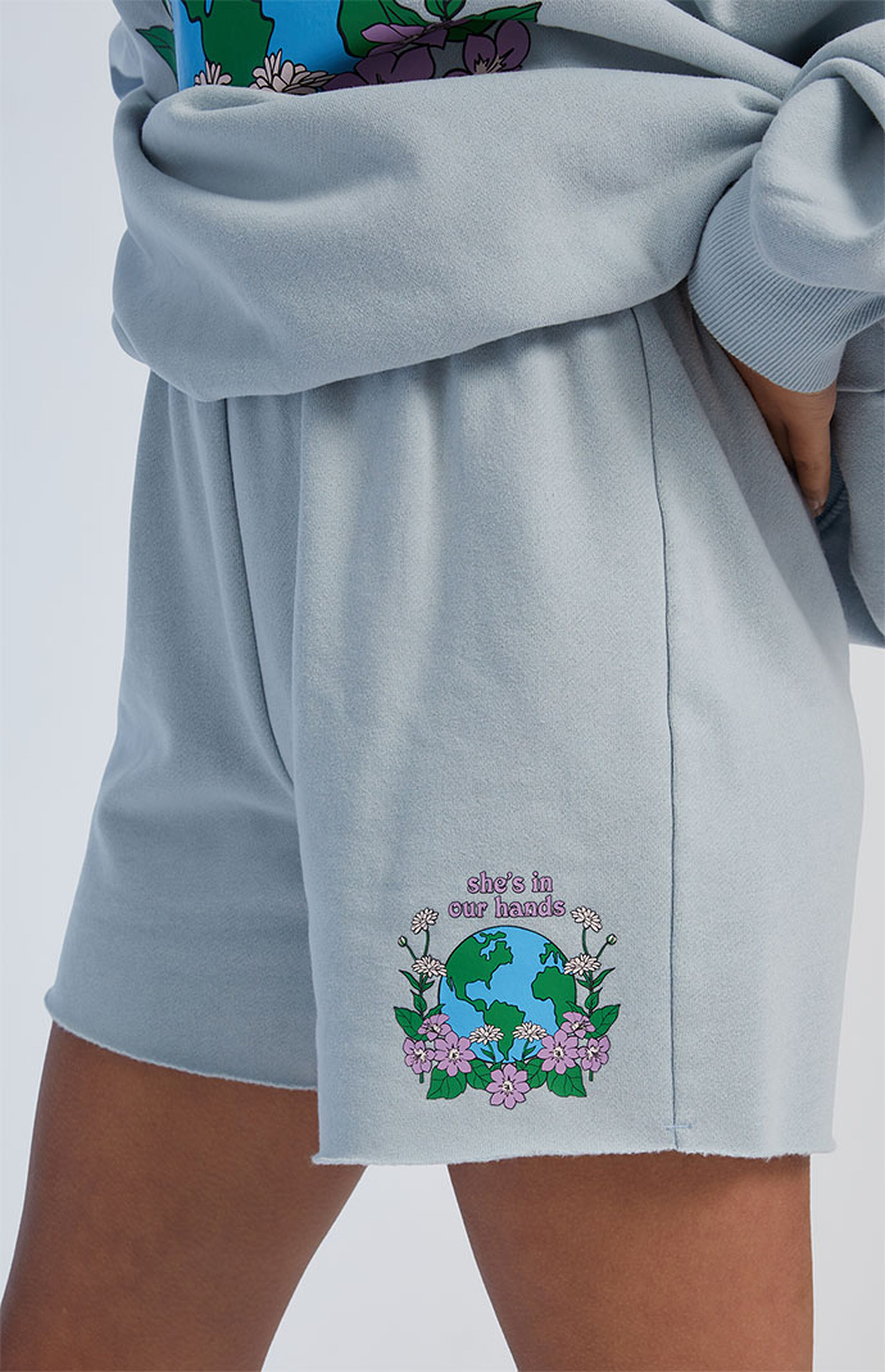 Pacsun Eco Earth Girl Power Sweat Shorts | PacSun