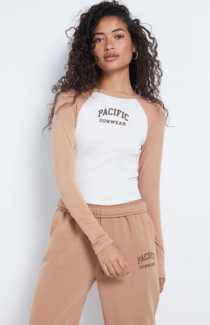 Pacsun Pacific Sunwear Raglan Long Sleeve T-Shirt | PacSun