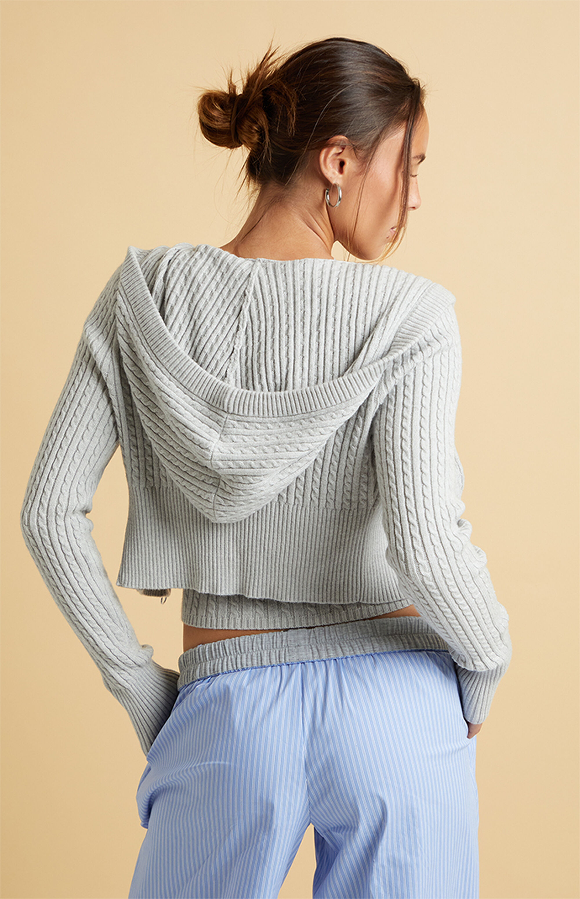 Beverly and Beck Eva Cable Hoodie | PacSun