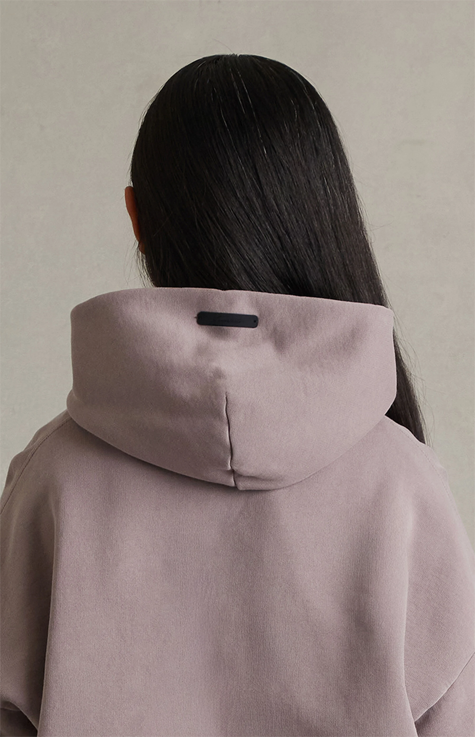 Fear of God ESSENTIALS Kids Faded Mauve Campus '90s Hoodie | Pacsun