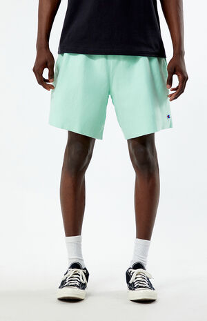 Champion Sand Reverse Weave Cut Off Relay Shorts | PacSun