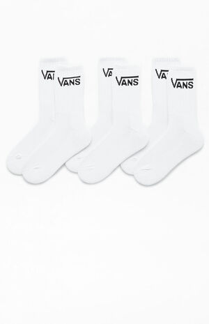Vans 3 Pack Classic Crew Socks | PacSun