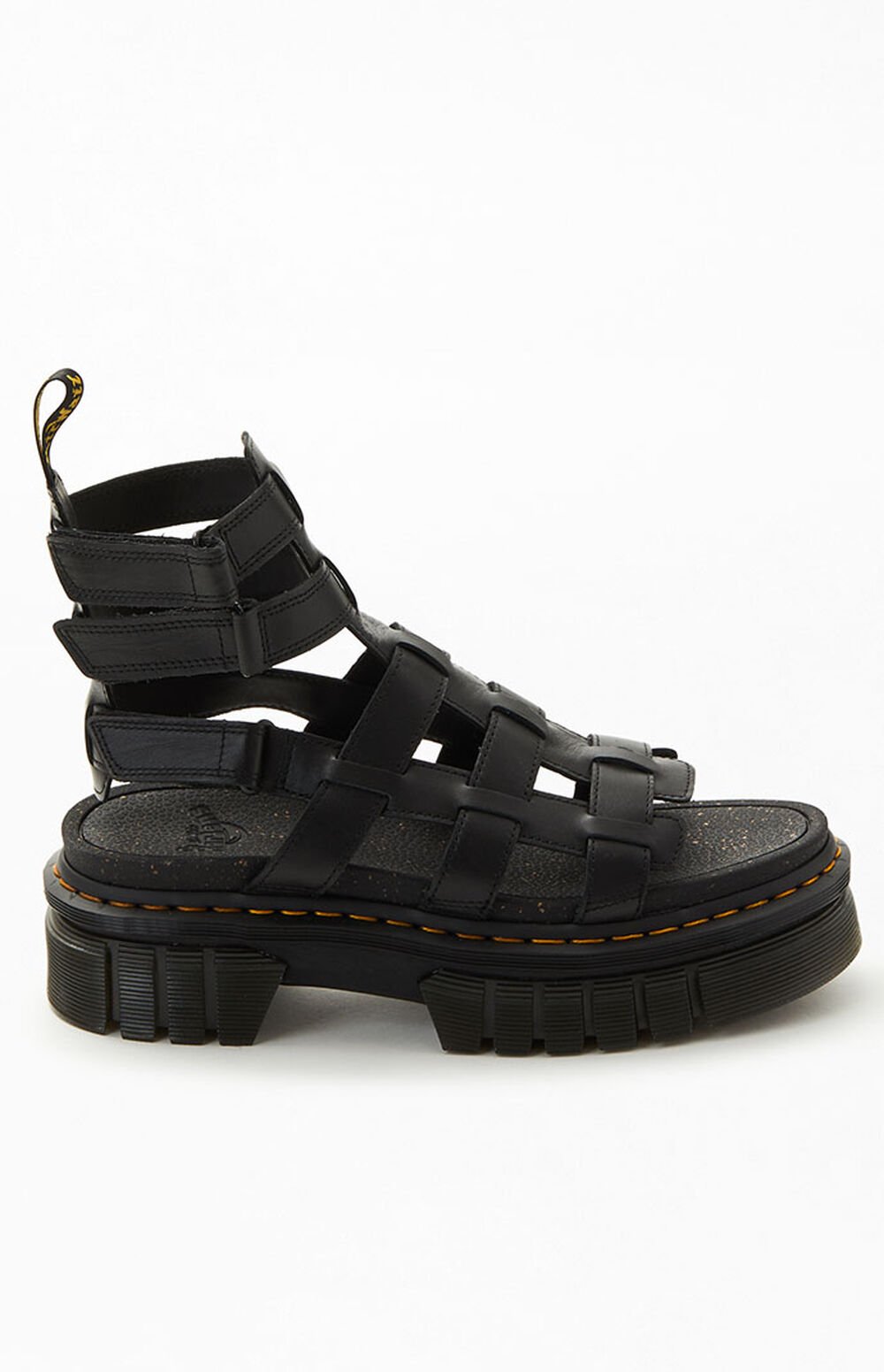 Dr Martens Women's Ricki Leather Platform Gladiator Sandals | PacSun