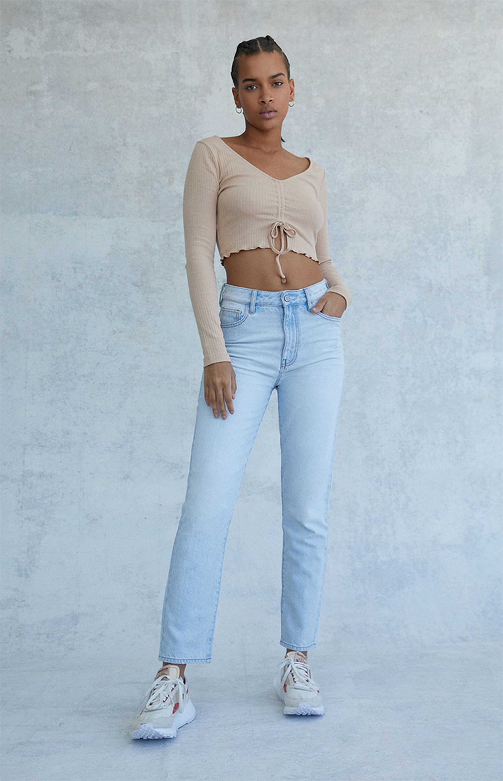 Pacsun Eco Light Blue Mom Jeans | PacSun
