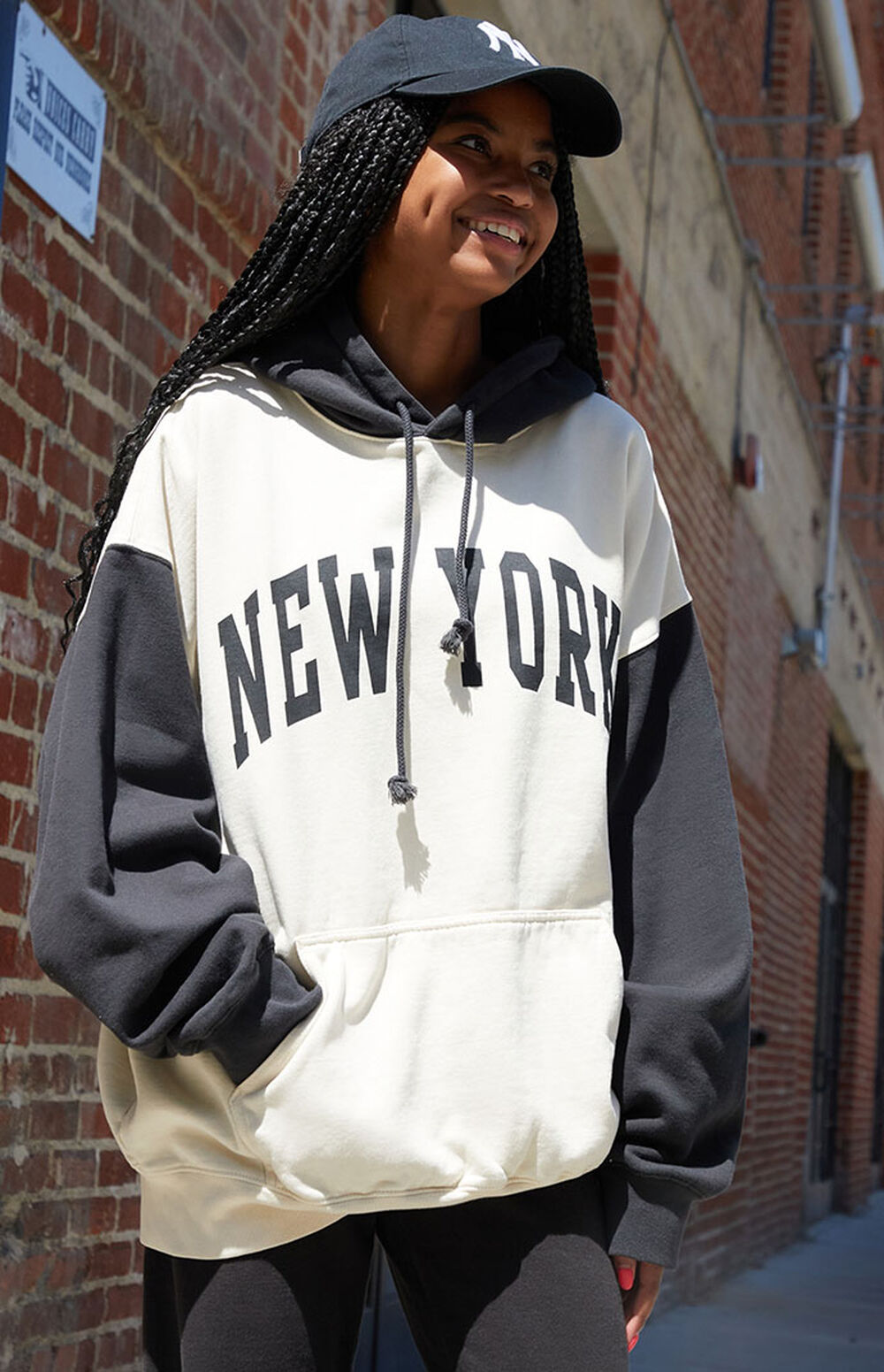 John Galt New York Colorblock Hoodie | Pacsun