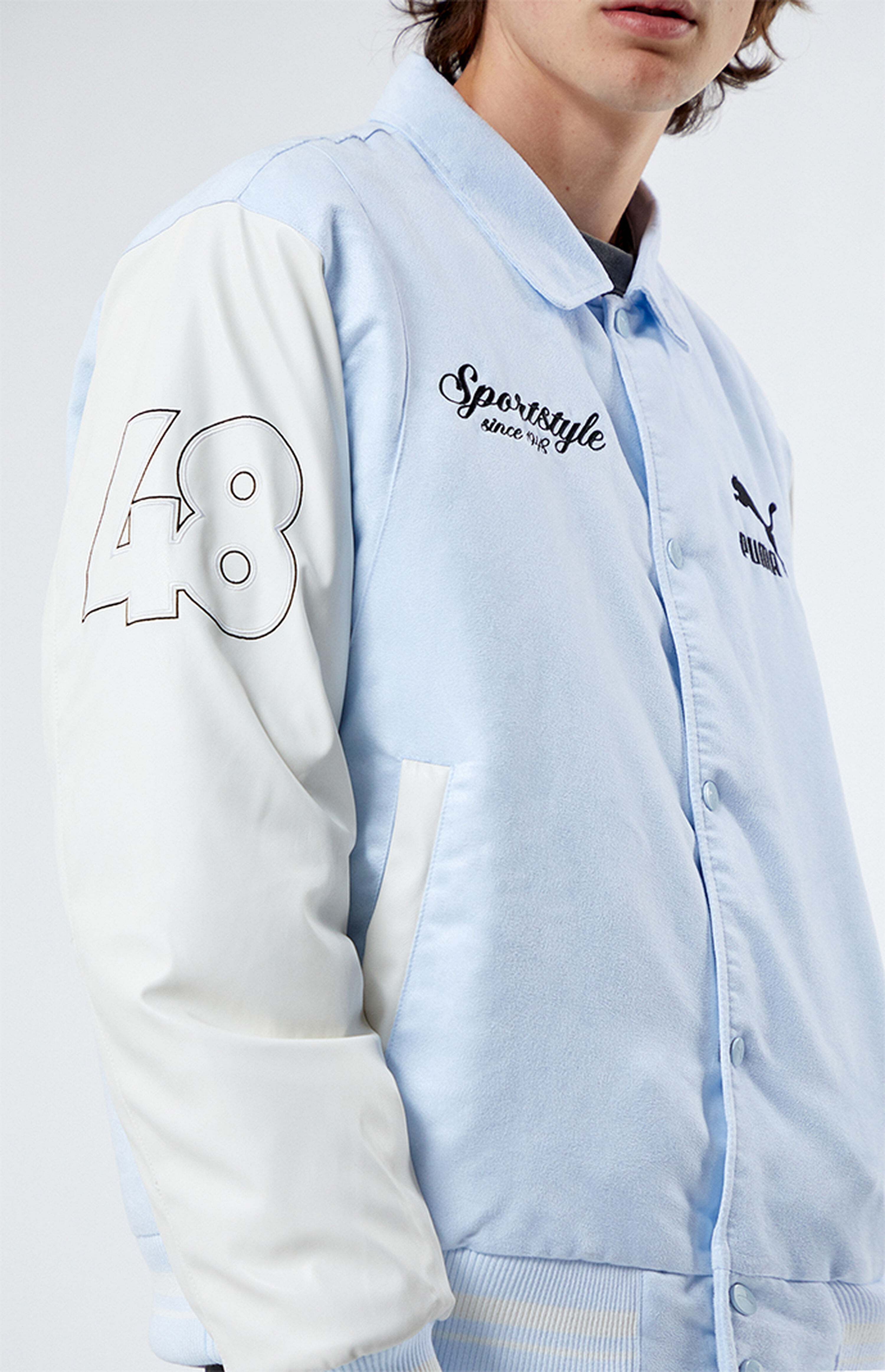 Puma Team Varsity Jacket | Pacsun