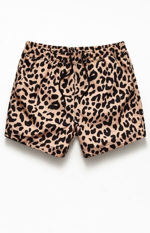 leopard swimming trunks