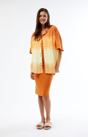 RVCA Rose Machado Button Down Shirt | PacSun