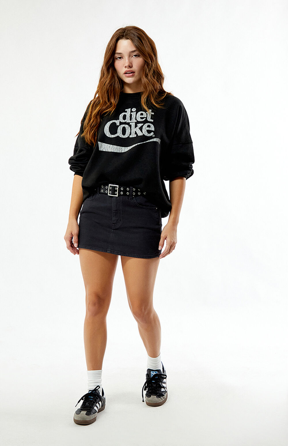 Coca Cola Diet Coke Crew Neck Sweatshirt | Pacsun