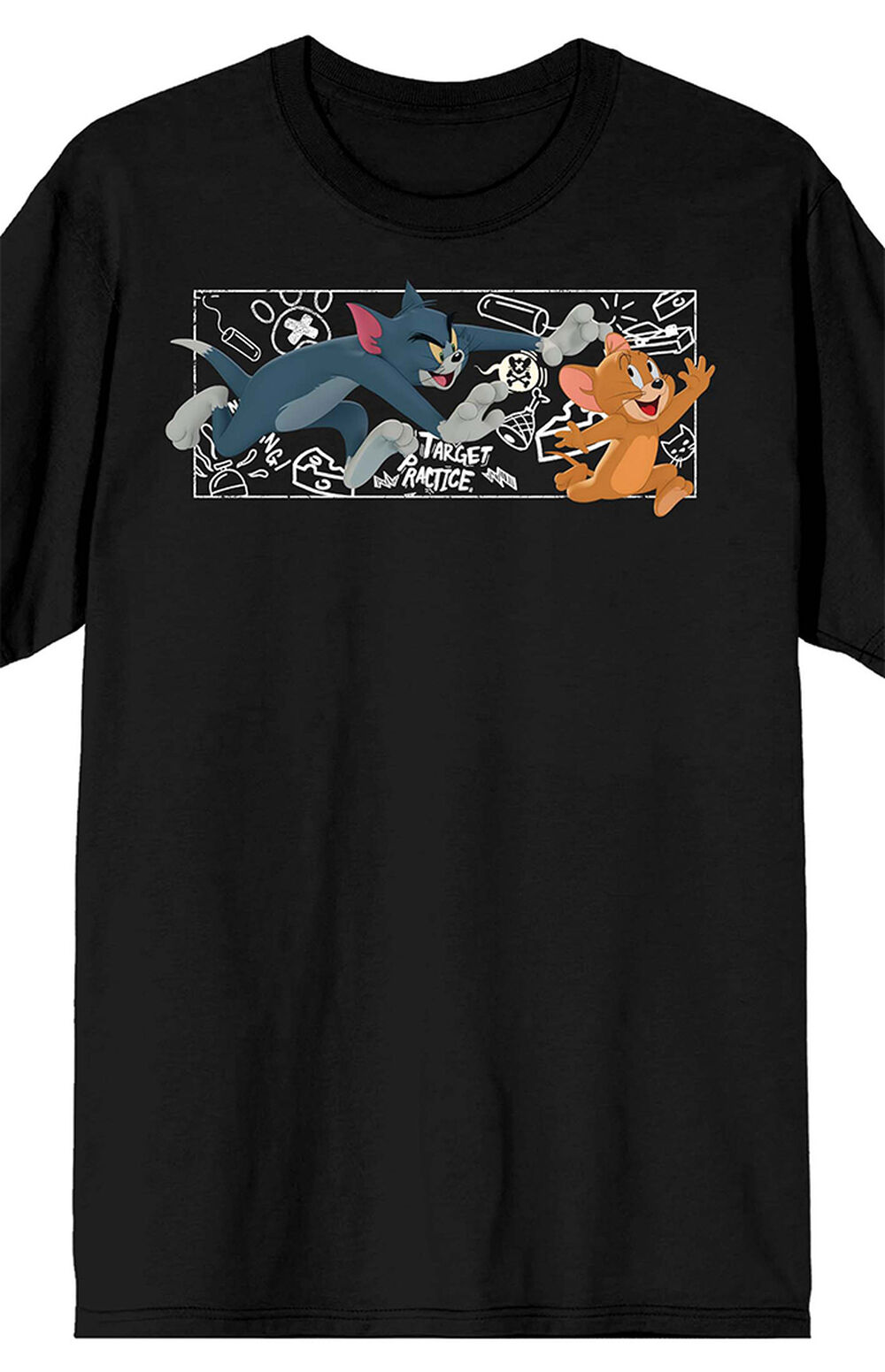 Tom & Jerry Chalk Art T-Shirt | Pacsun