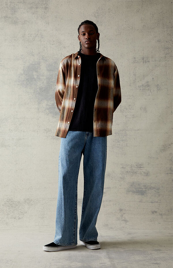 Pacsun Eco Extreme Baggy Indigo Jeans | PacSun