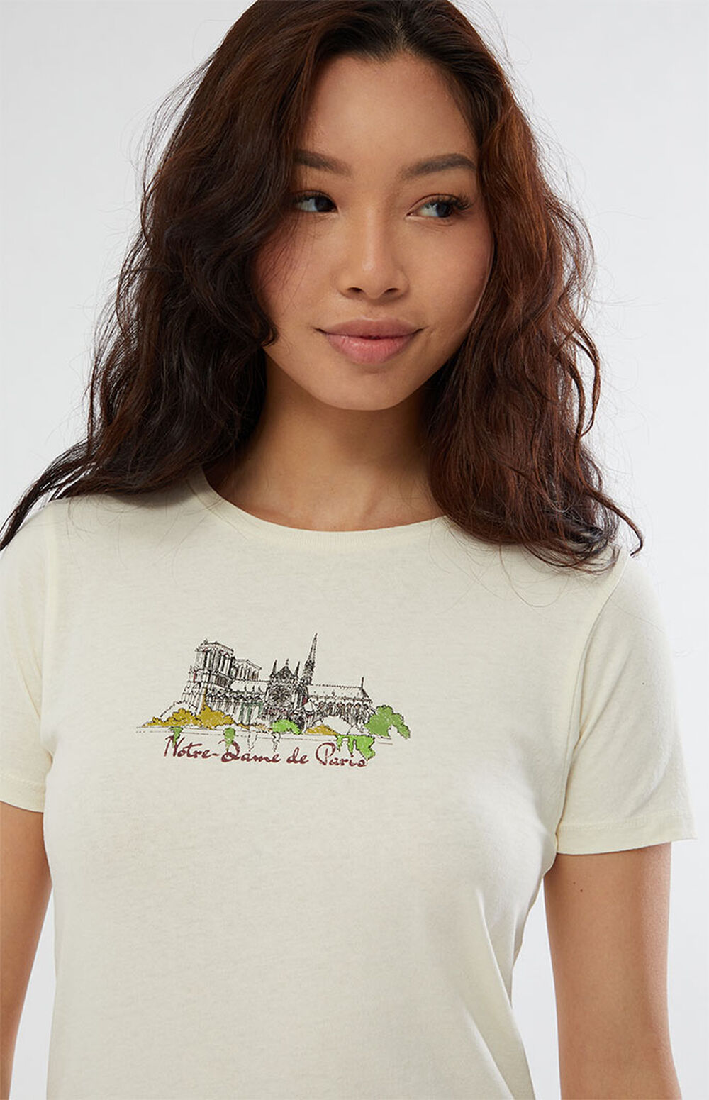 Golden Hour Notre Dame T-Shirt | PacSun