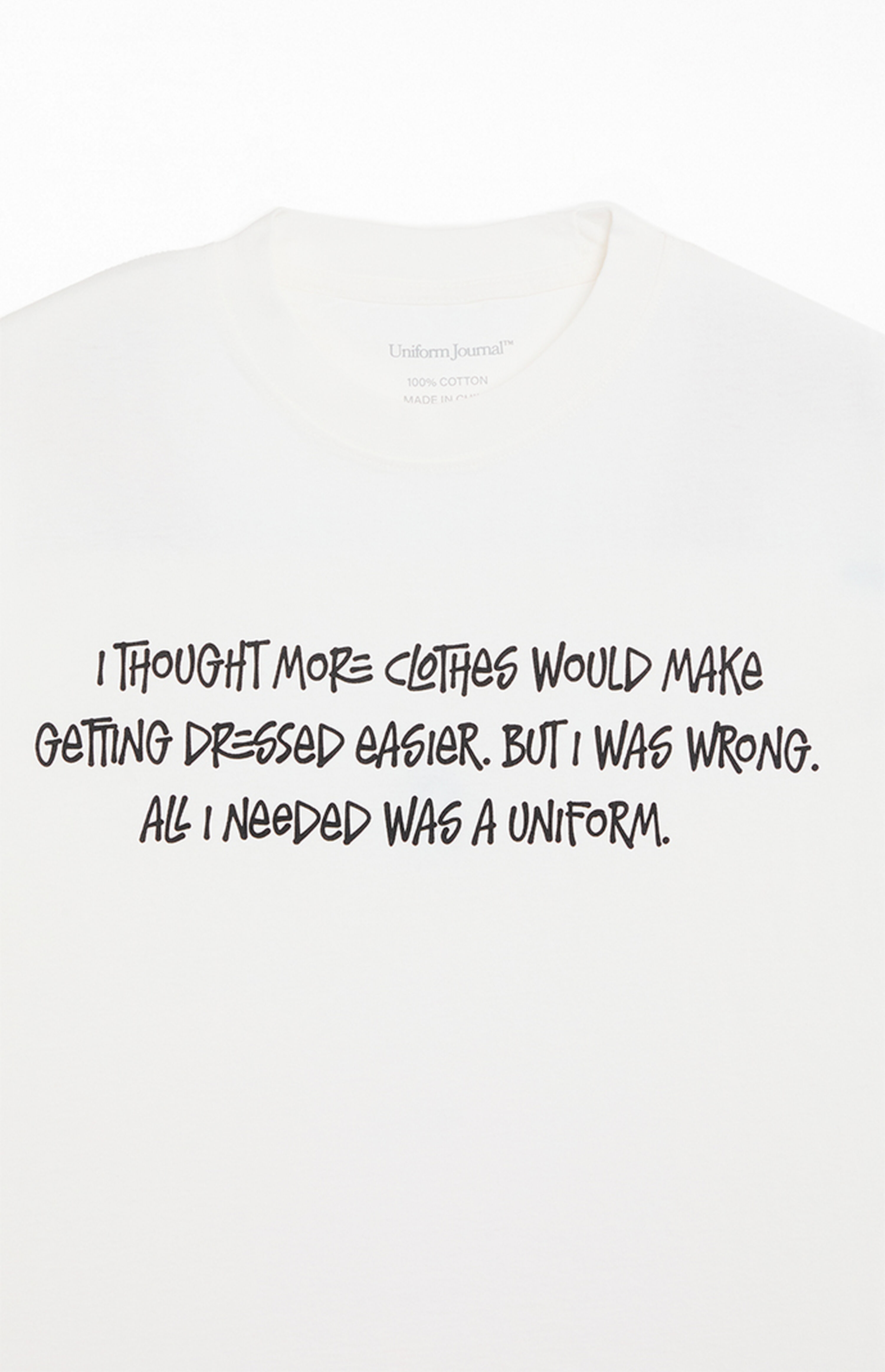 Uniform Journal All I Needed Was A Uniform T-Shirt | PacSun