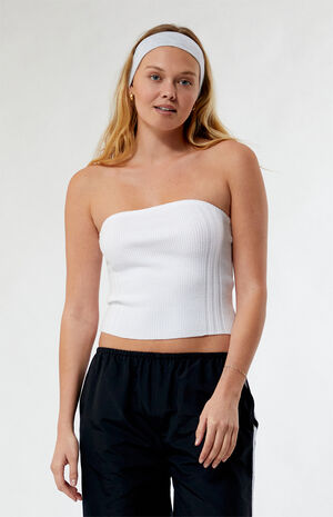 LA Hearts Longline Sweater Tube Top | PacSun