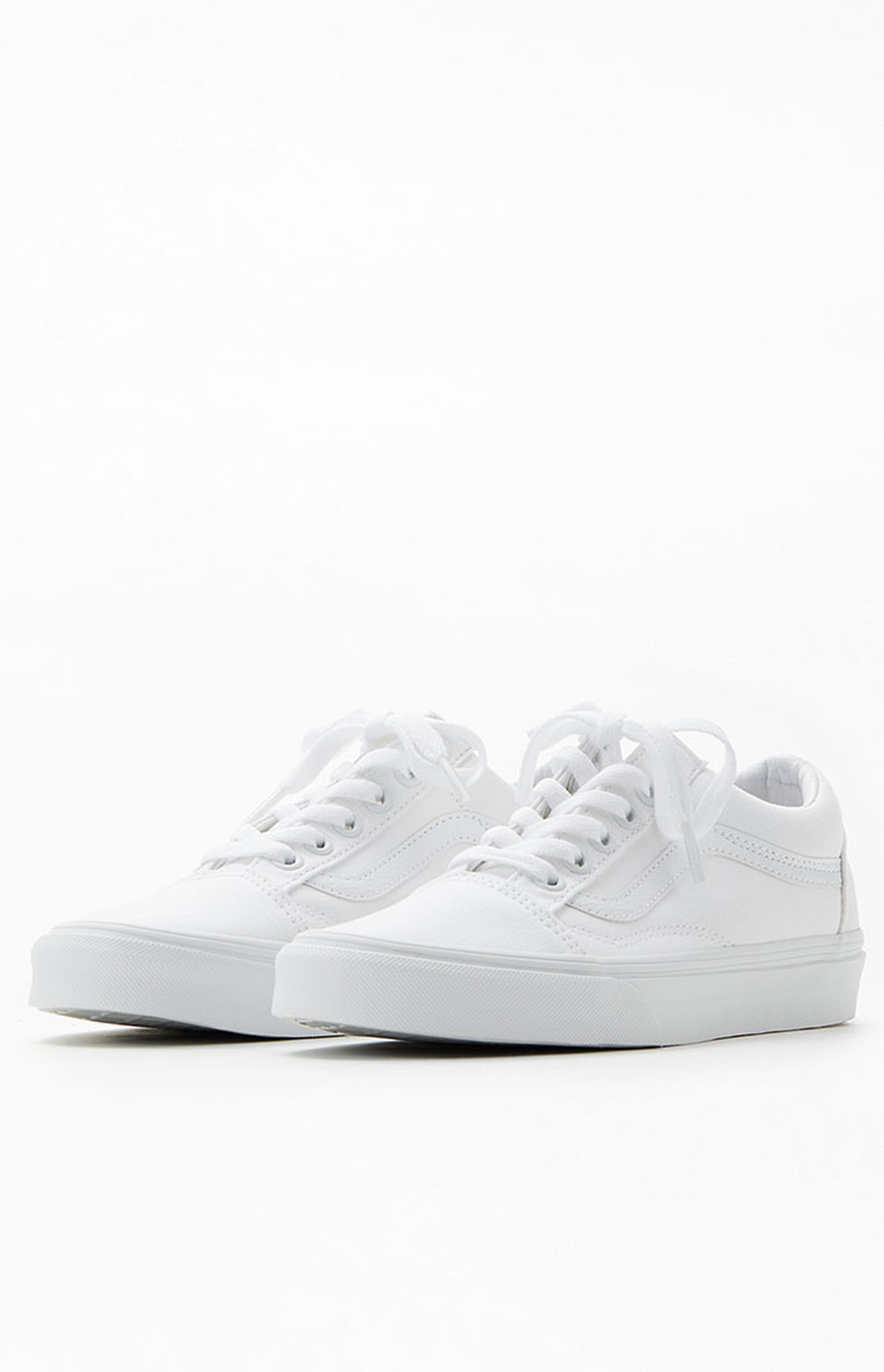 Vans White Old Skool Shoes | Pacsun