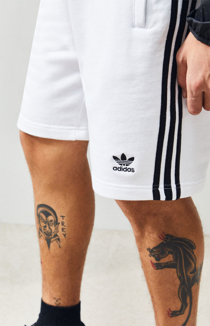 adidas White 3-Stripes Active Shorts | PacSun | PacSun