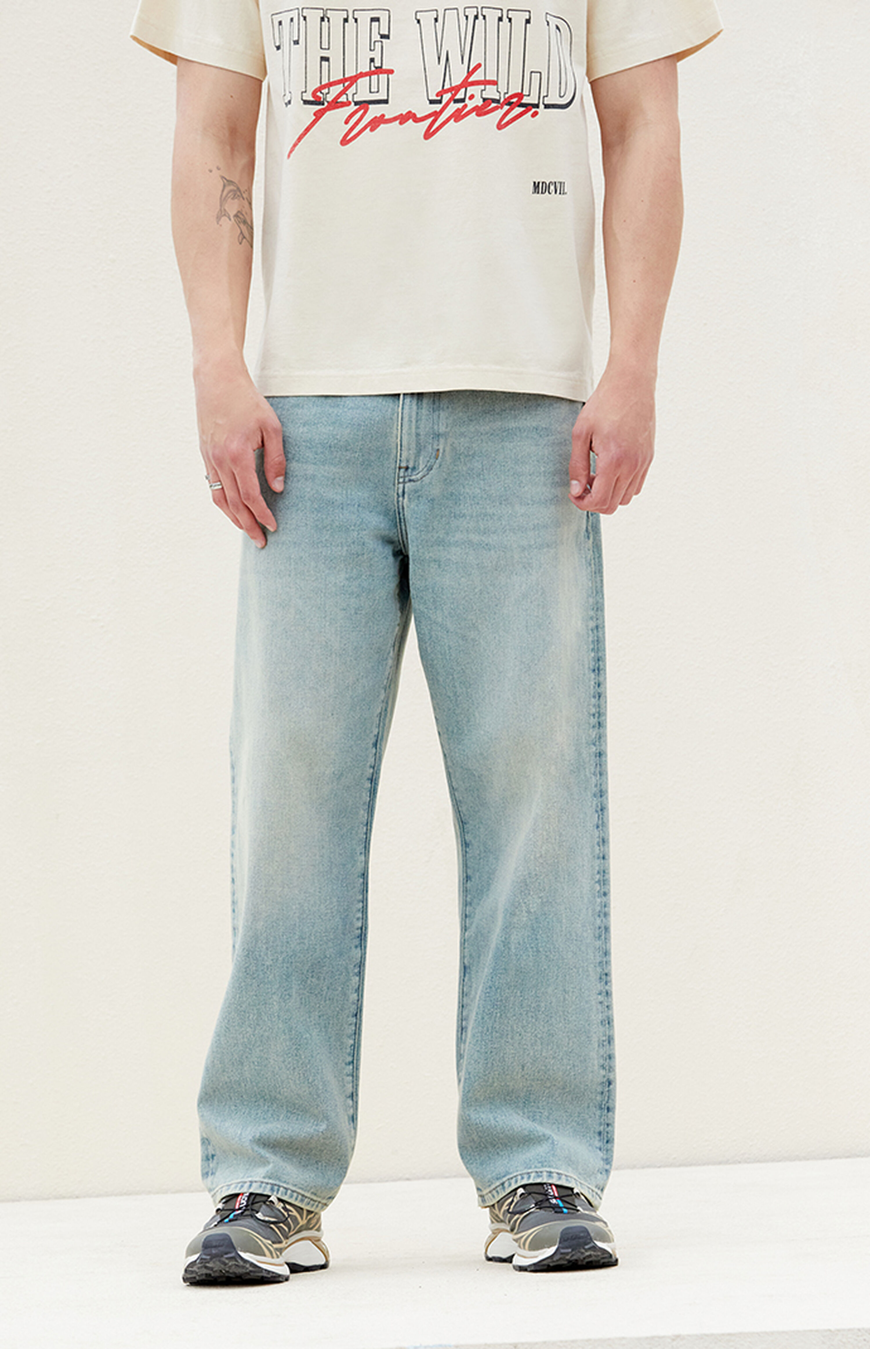 Pacsun Light Wash Baggy Jeans | PacSun