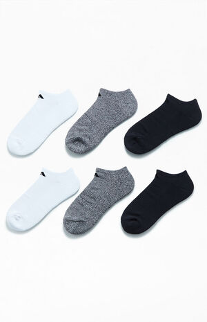 adidas 6 Pack Superlite No-Show Socks | PacSun