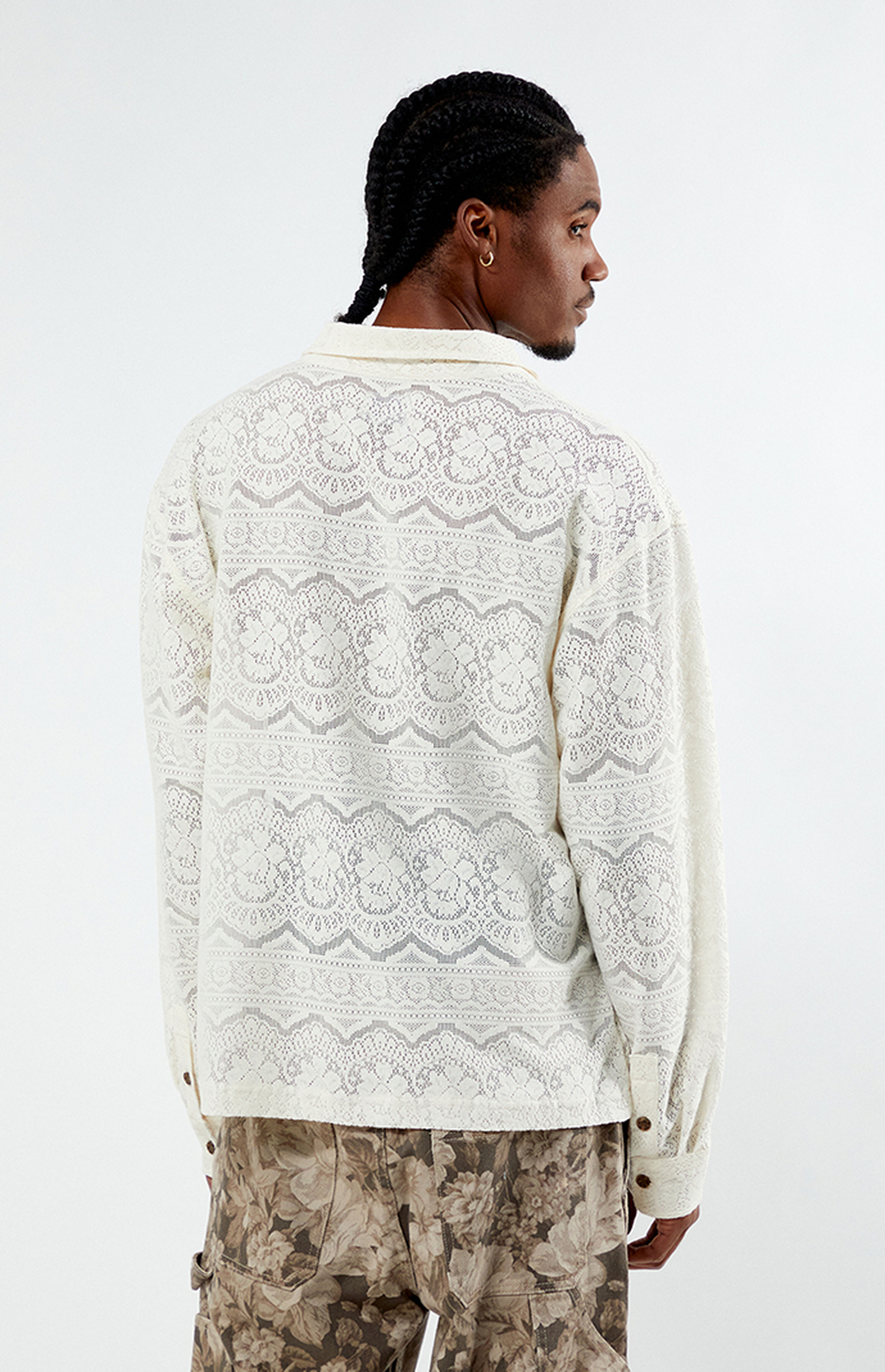 Pacsun Lace Long Sleeve Shirt | PacSun
