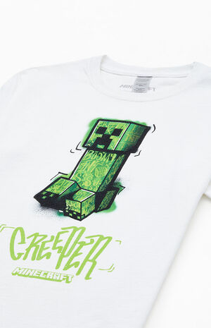 Kids Minecraft Creeper Graphic T-Shirt | PacSun