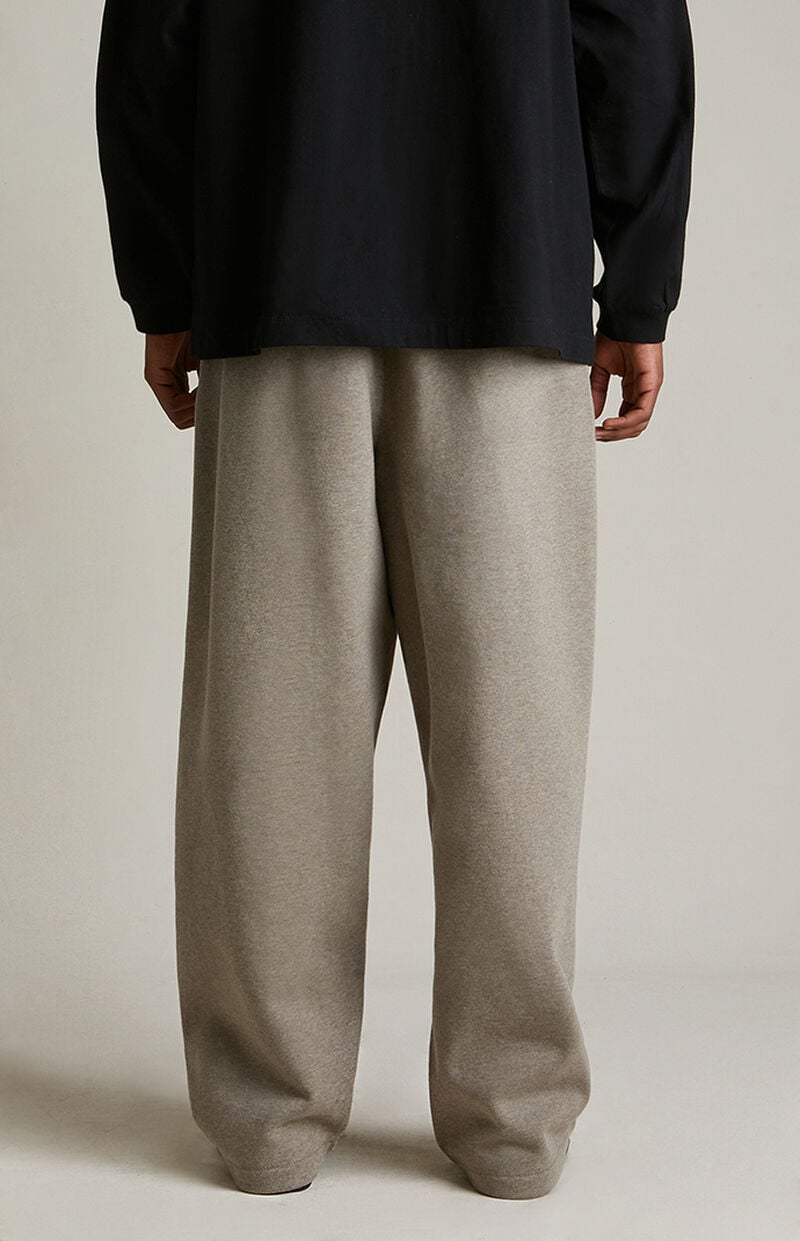 Fear of God ESSENTIALS Heather Grey University Fleece Relaxed ...