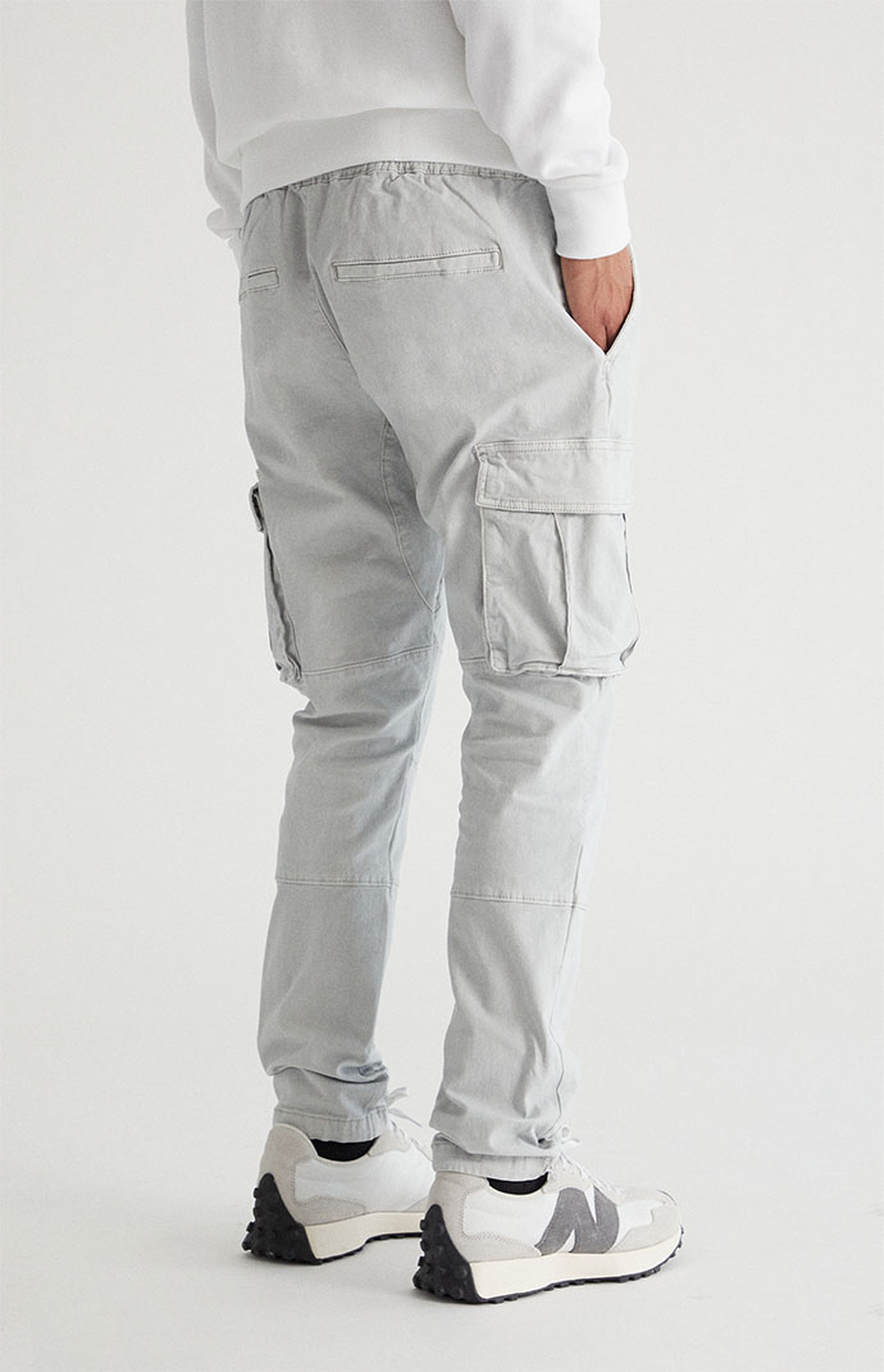 Pacsun Light Gray Slim Cargo Pants | Pacsun
