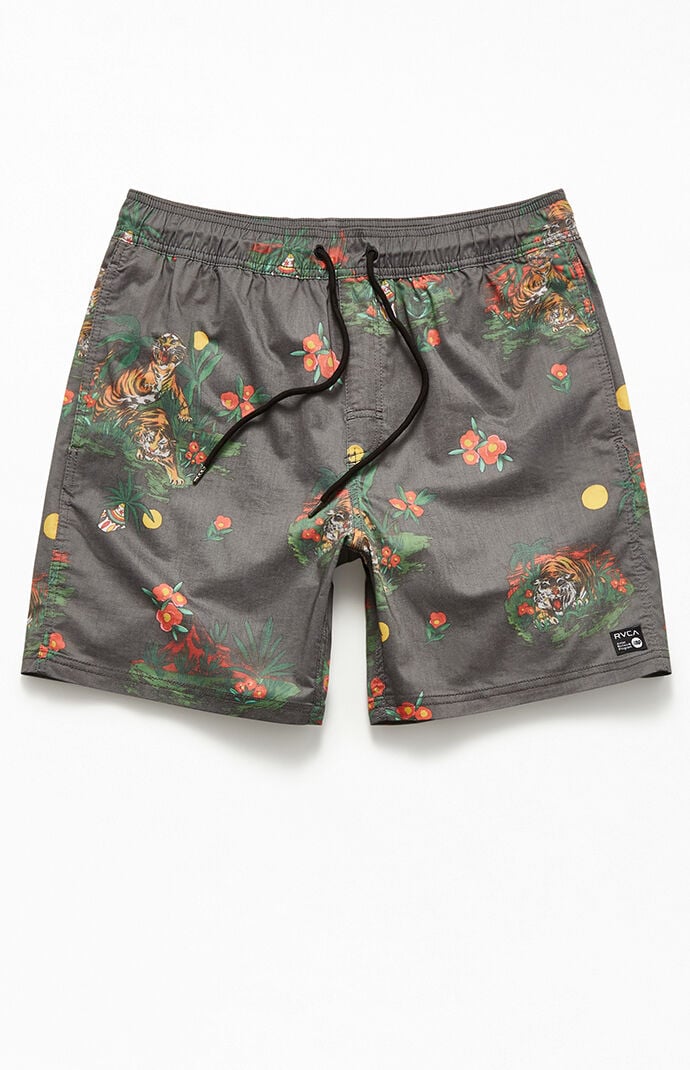 Men's Swim Trunks PacSun Men's Pink Collegiate 6.5 Inch Swim Trunks ...