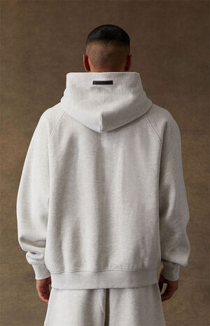 Fear of God Essentials Light Oatmeal Hoodie | PacSun