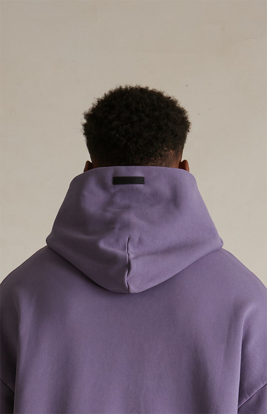 Fear of God Essentials Lavender Heavy Fleece Hoodie | Pacsun