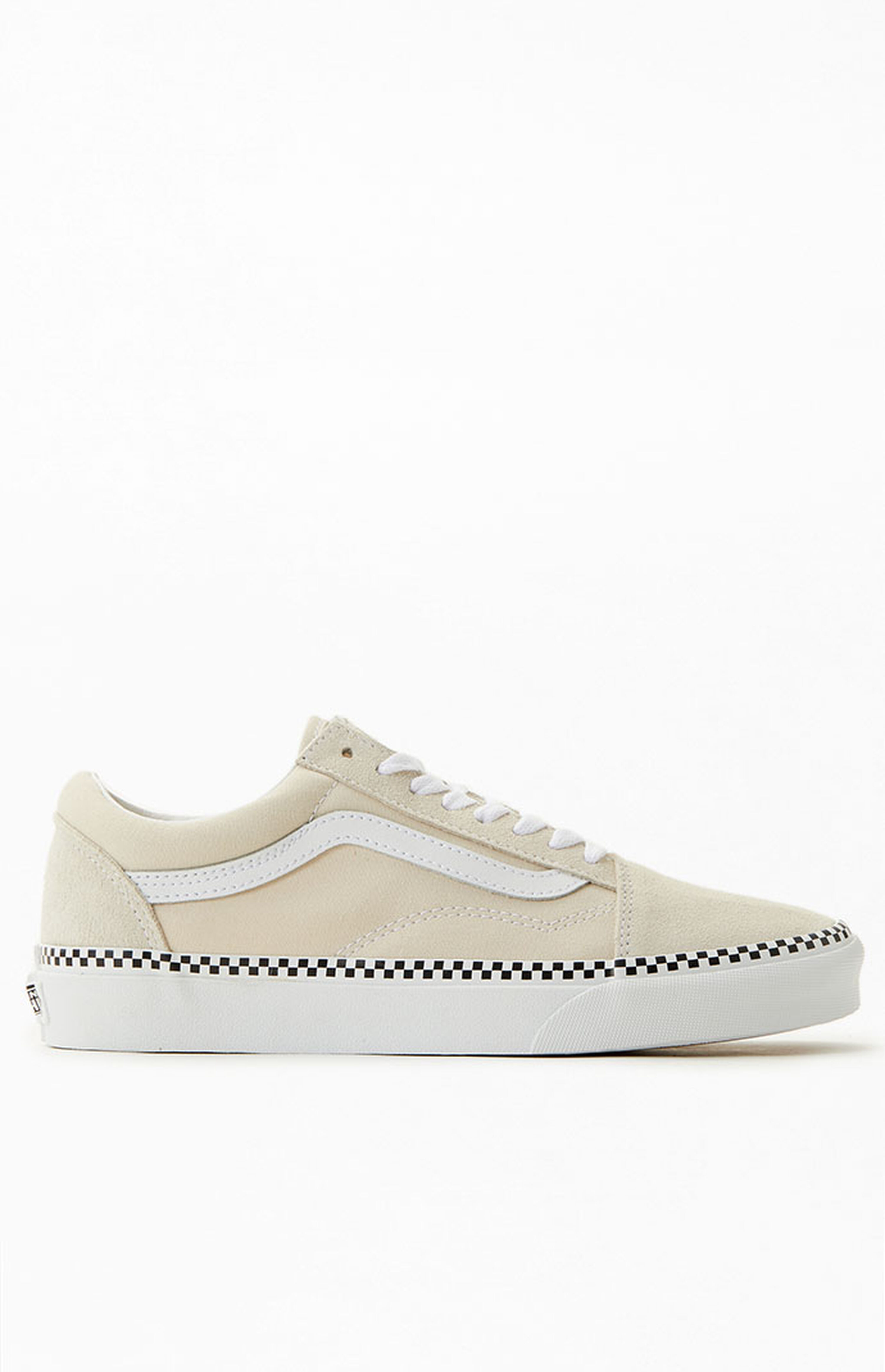 Vans Old Skool Checkerboard Foxing Sneakers | Pacsun