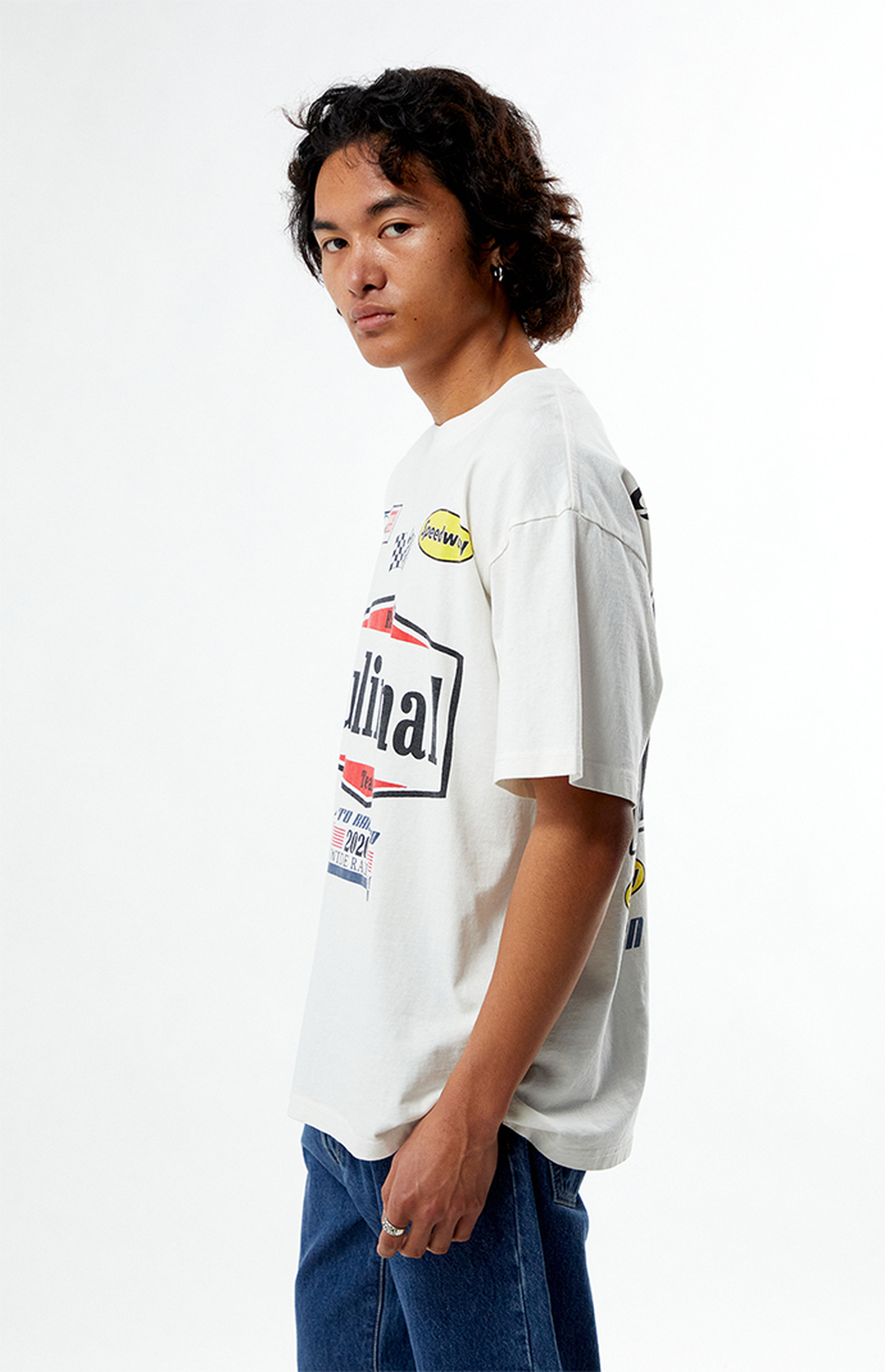Pacsun Subliminal Racing Oversized T-Shirt | Pacsun