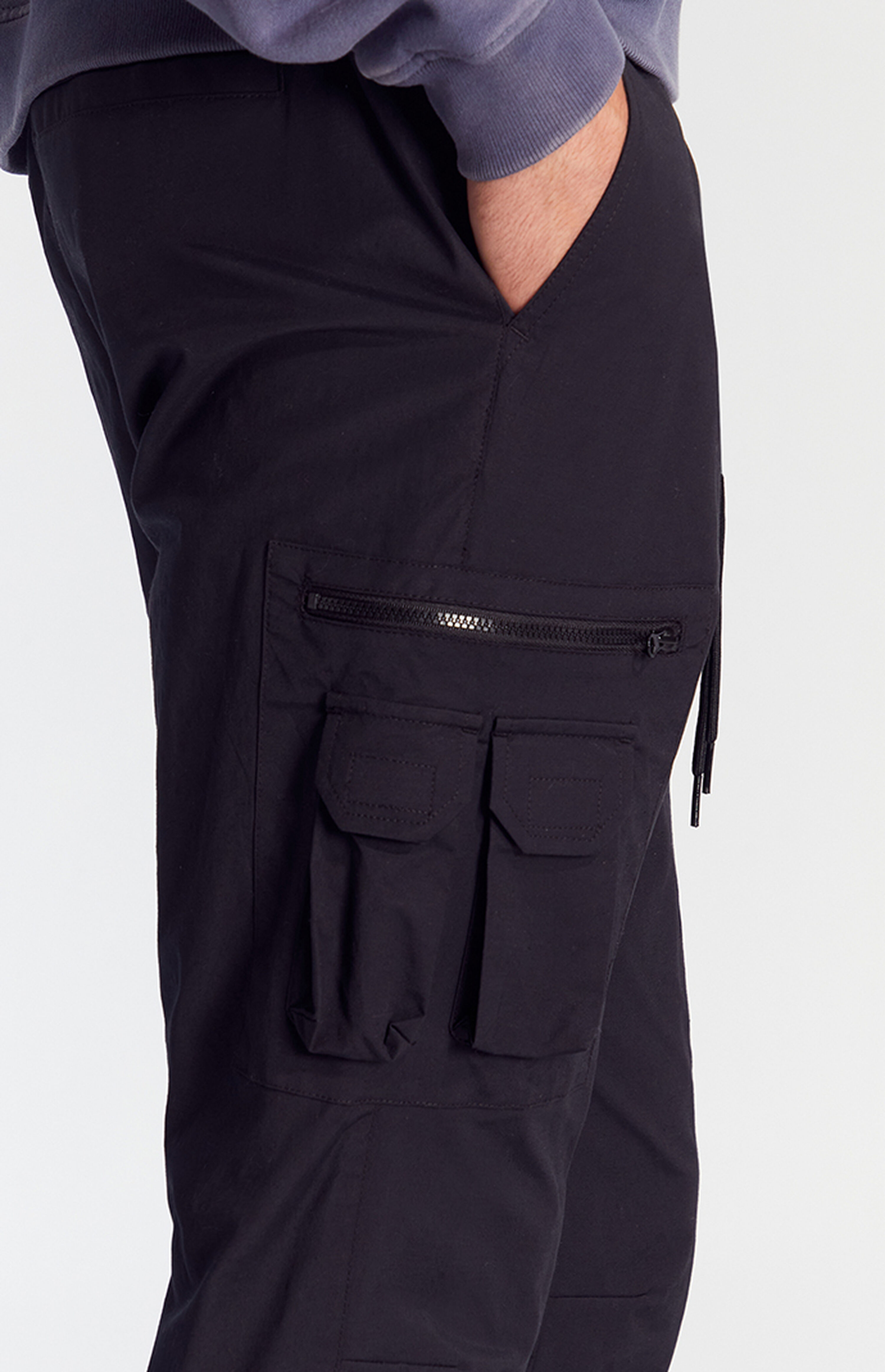 Pacsun Stretch Black Slim Cargo Pants | PacSun