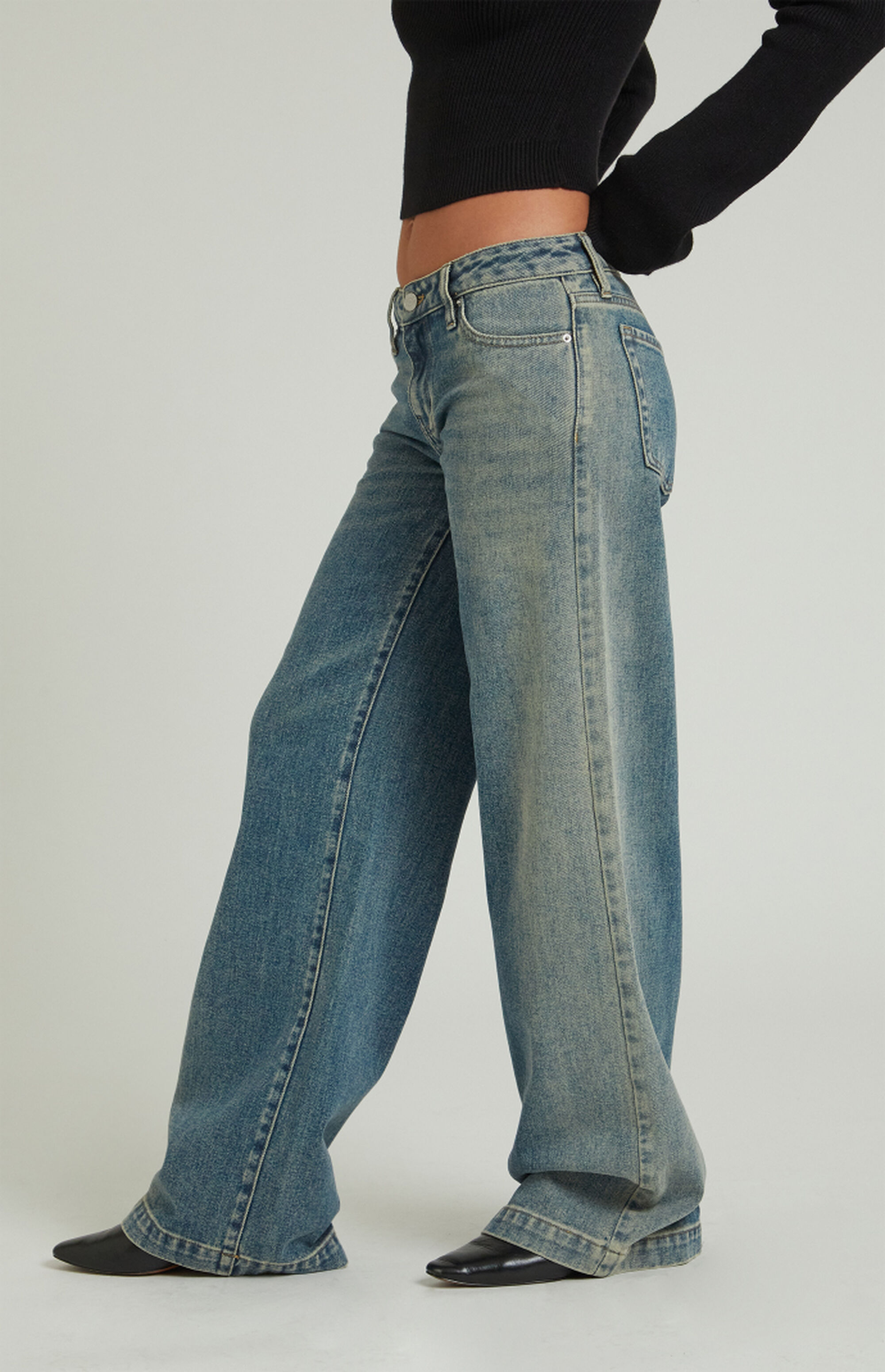 Pacsun Casey Indigo Low Rise Baggy Jeans | PacSun
