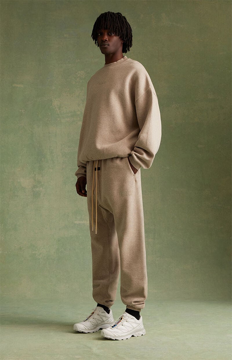 Fear of God Essentials Core Heather Sweatpants | PacSun