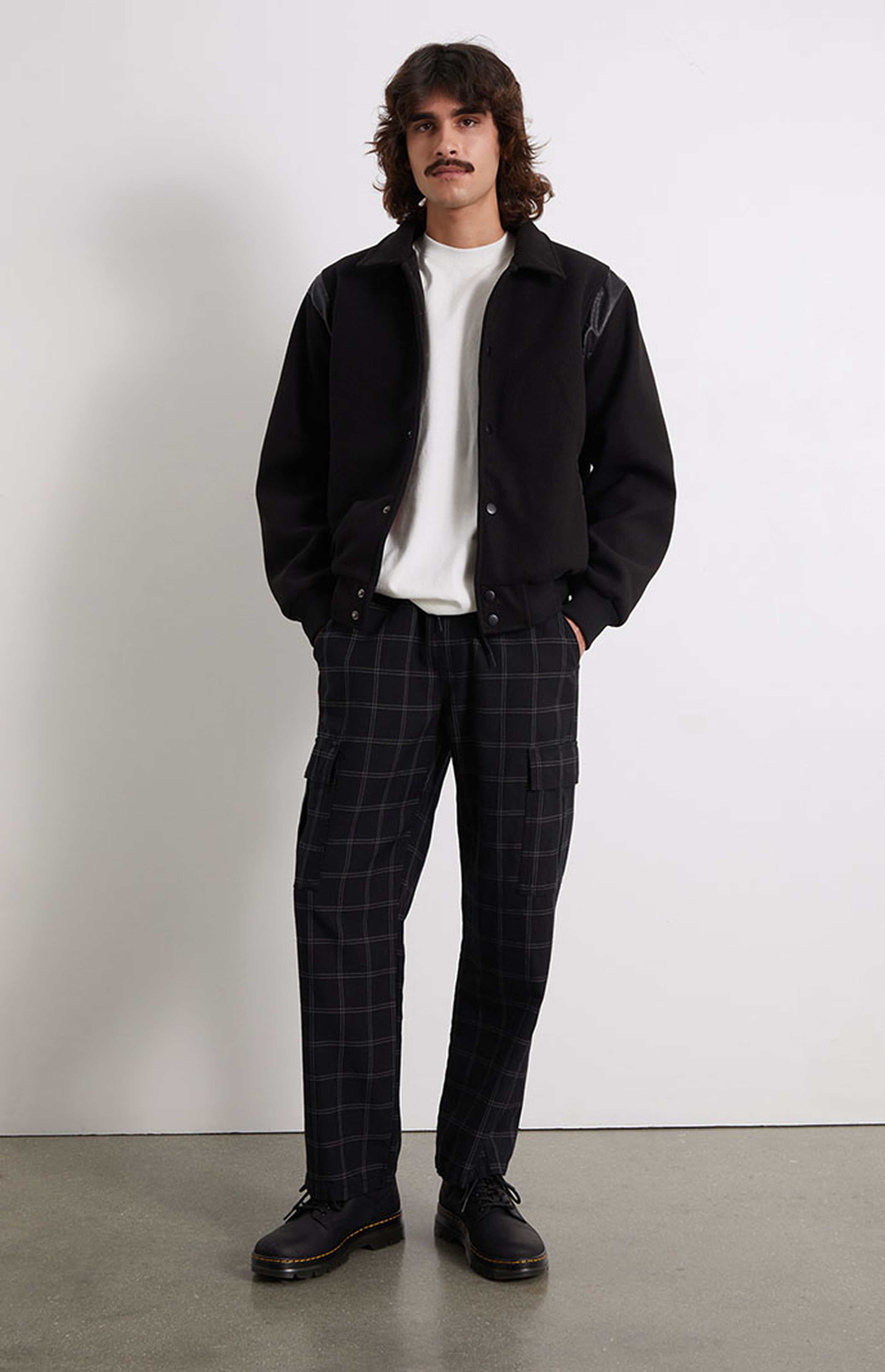 PacSun Lux Tonal Varsity Jacket | PacSun