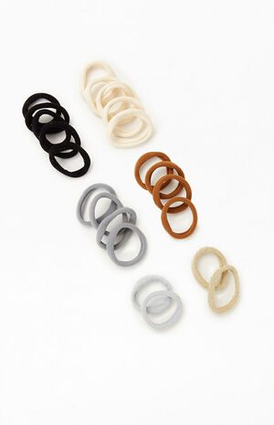 LA Hearts Solid Hair Tie Pack | PacSun