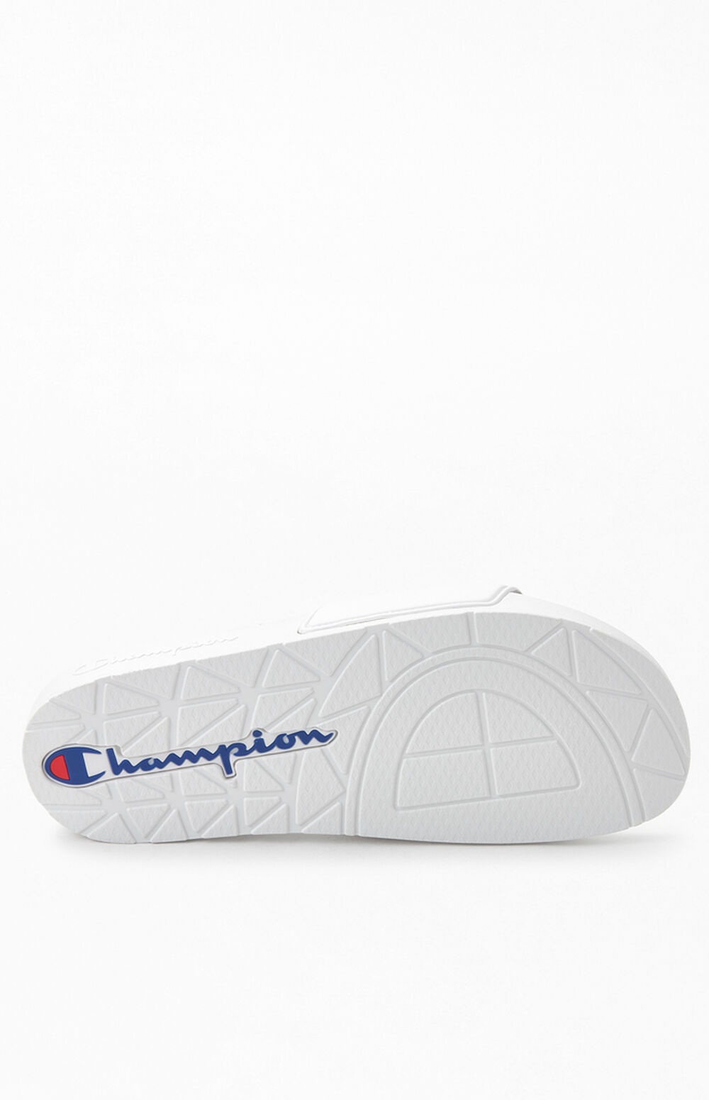 Champion White IPO Slide Sandals | Pacsun