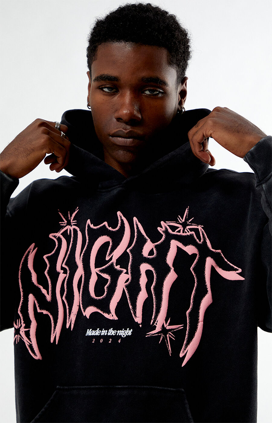 Nightlab Black Made In The Night Hoodie | Pacsun